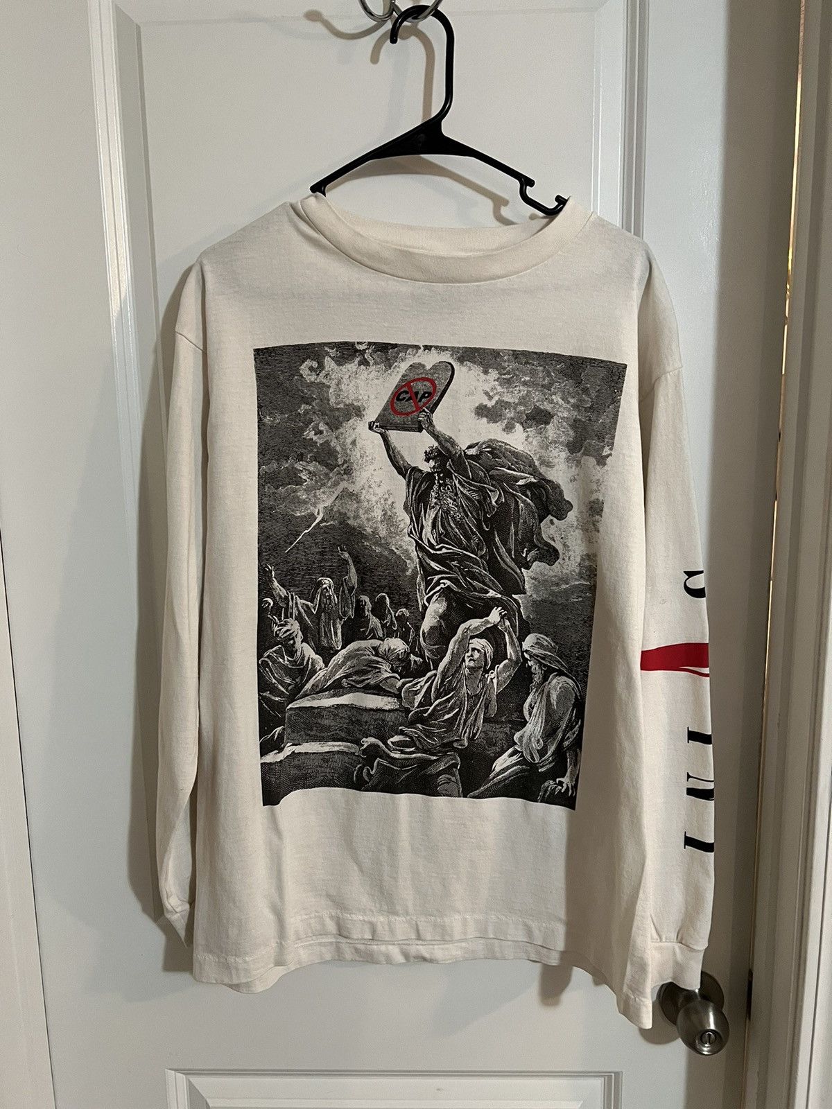 Vlone Saint Michael x V-lone Collab Long Sleeve | Grailed