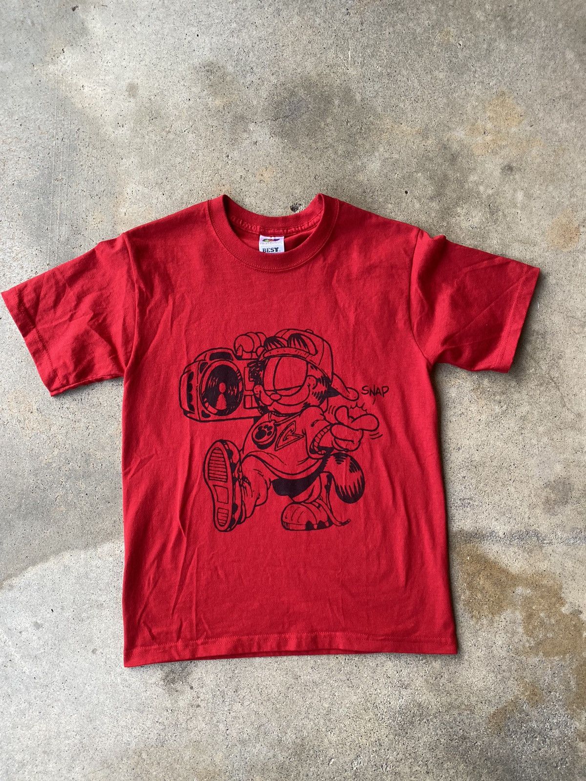 Garfield × Streetwear × Vintage Vintage KIDS garfield tee shirt | Grailed
