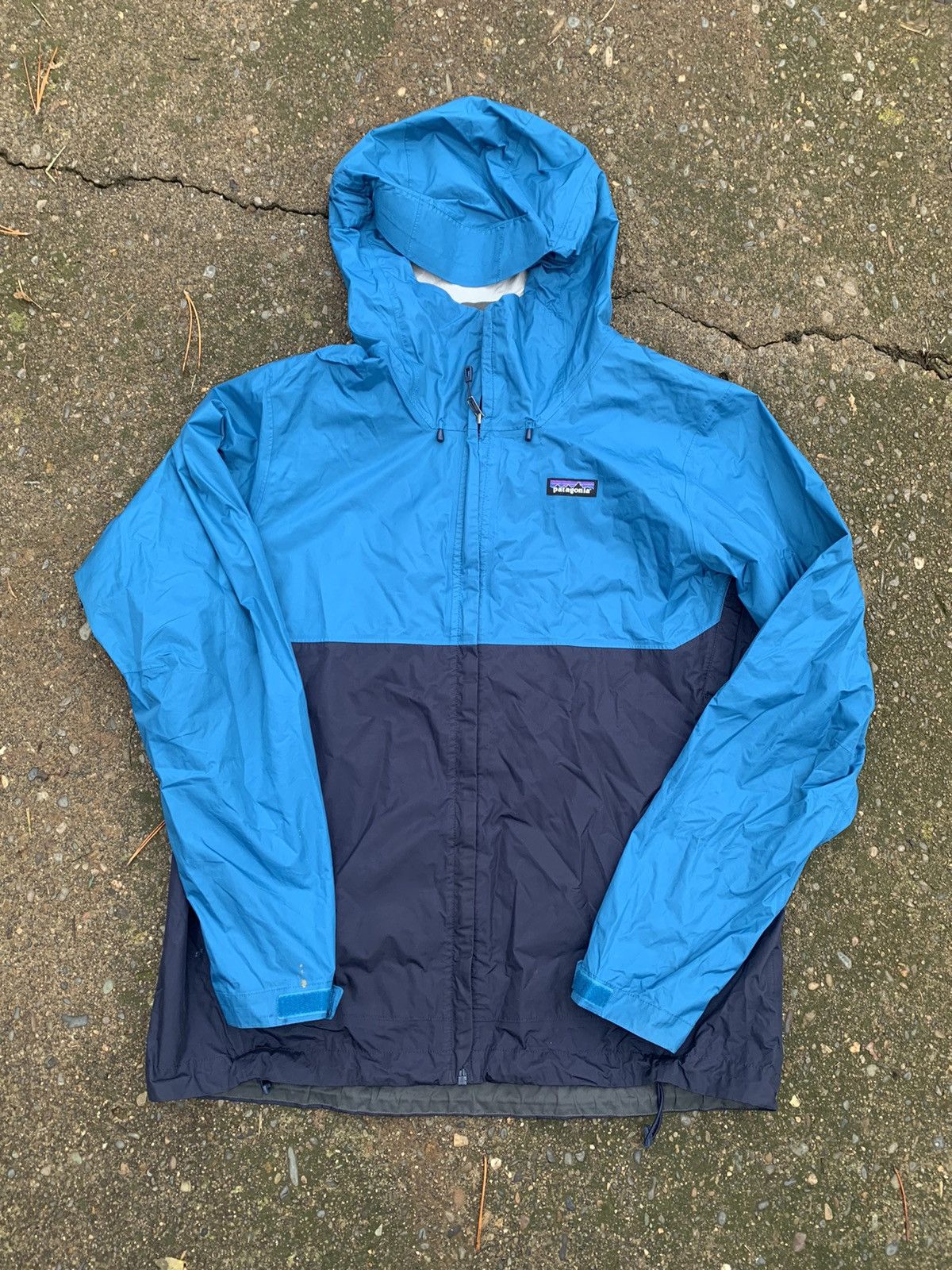 Patagonia Patagonia Rain Jacket color block | Grailed