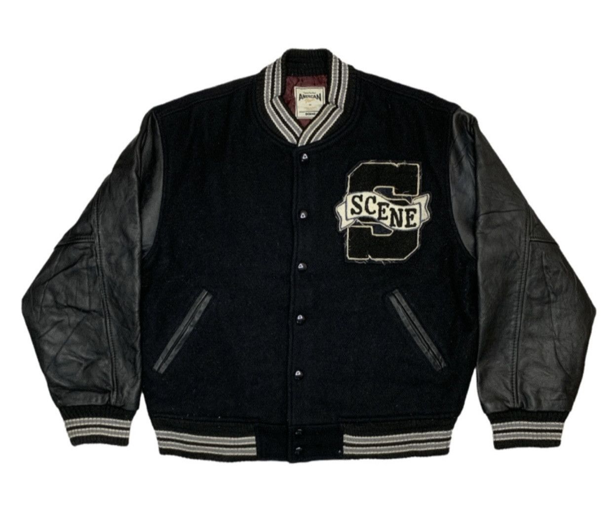 Sportswear × Varsity Jacket × Vintage Rare Vintage Scene American ...
