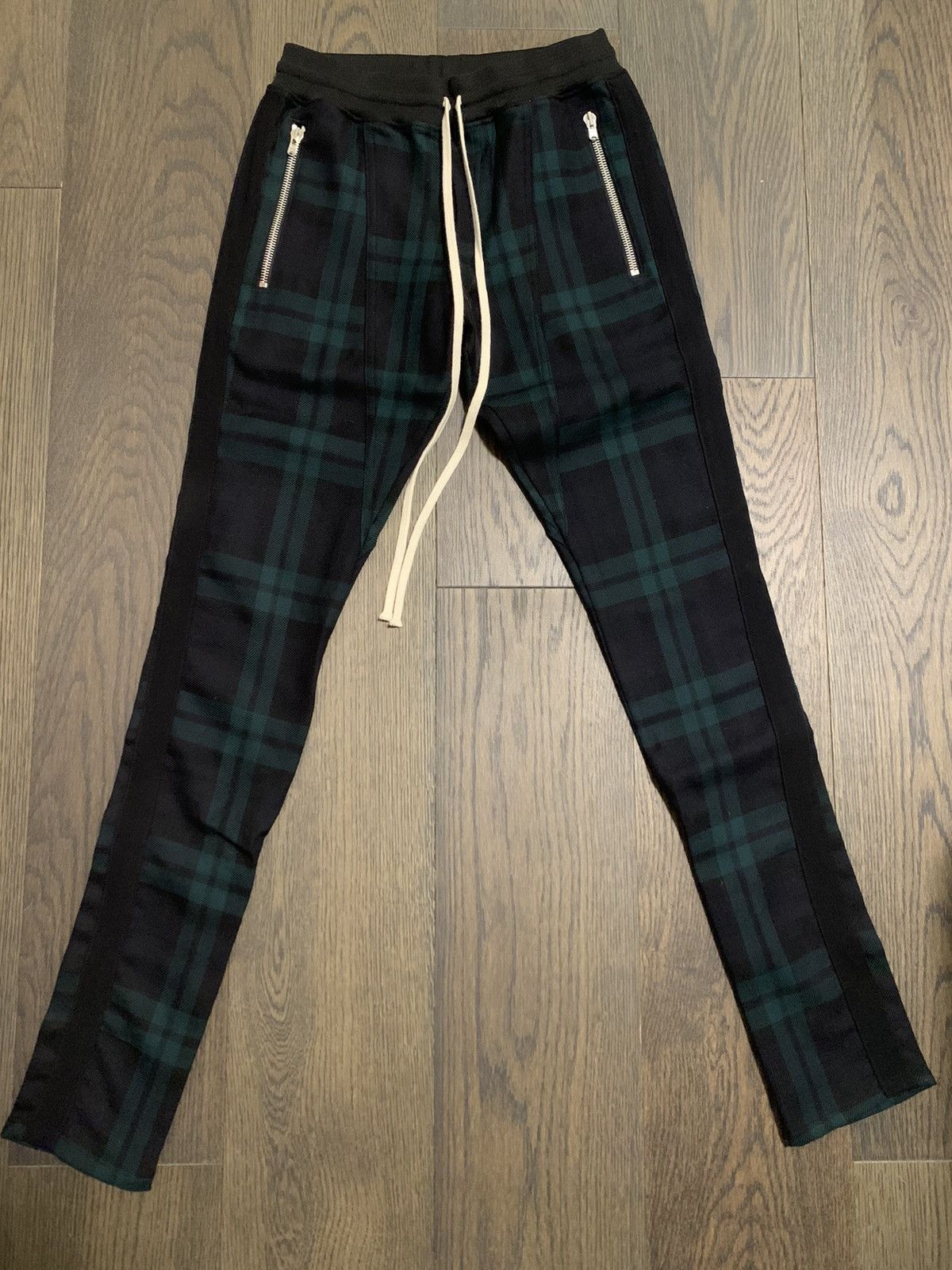 Fear of God Plaid Tartan Track Trousers 5th Collection | Grailed