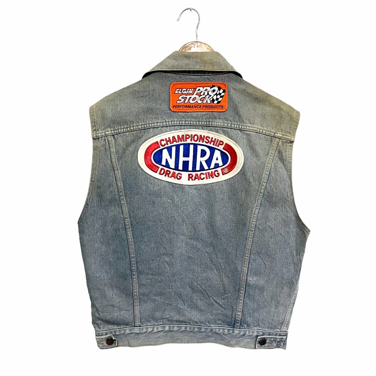 NASCAR × Racing × Vintage 💥 90s NHRA NASCAR RACING CUSTOM DENIM JACKET ...