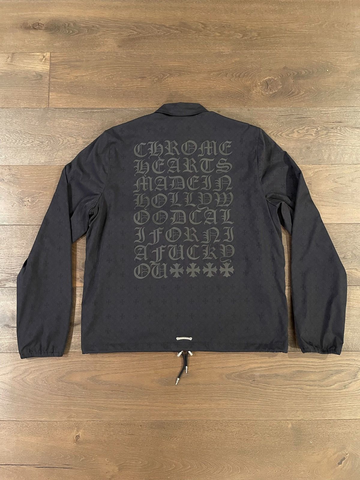 Chrome Hearts Riggins Mini Plus Printed Nylon Coach Jacket | Grailed