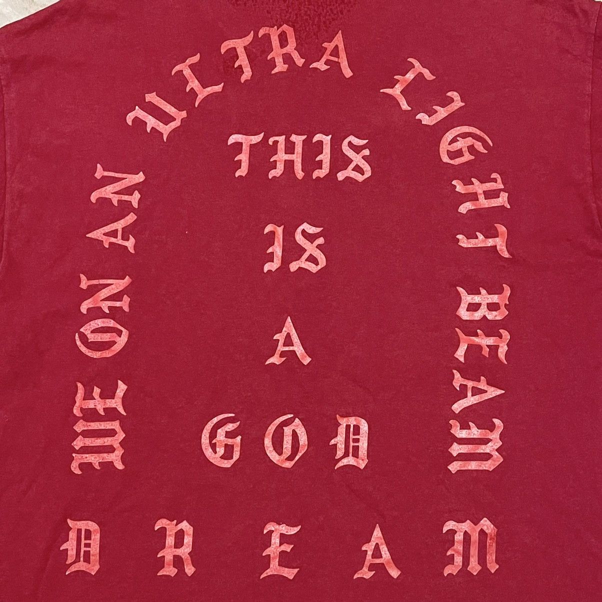 Kanye West Kanye West Life Of Pablo Ultralight Beam Tee Grailed
