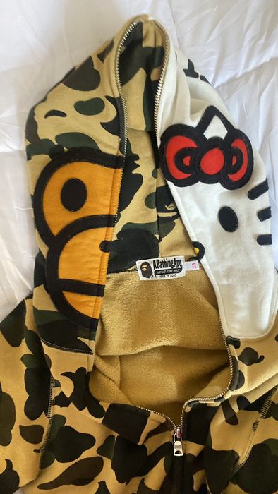 Bape Hello kitty x bape hoodie xxs | Grailed