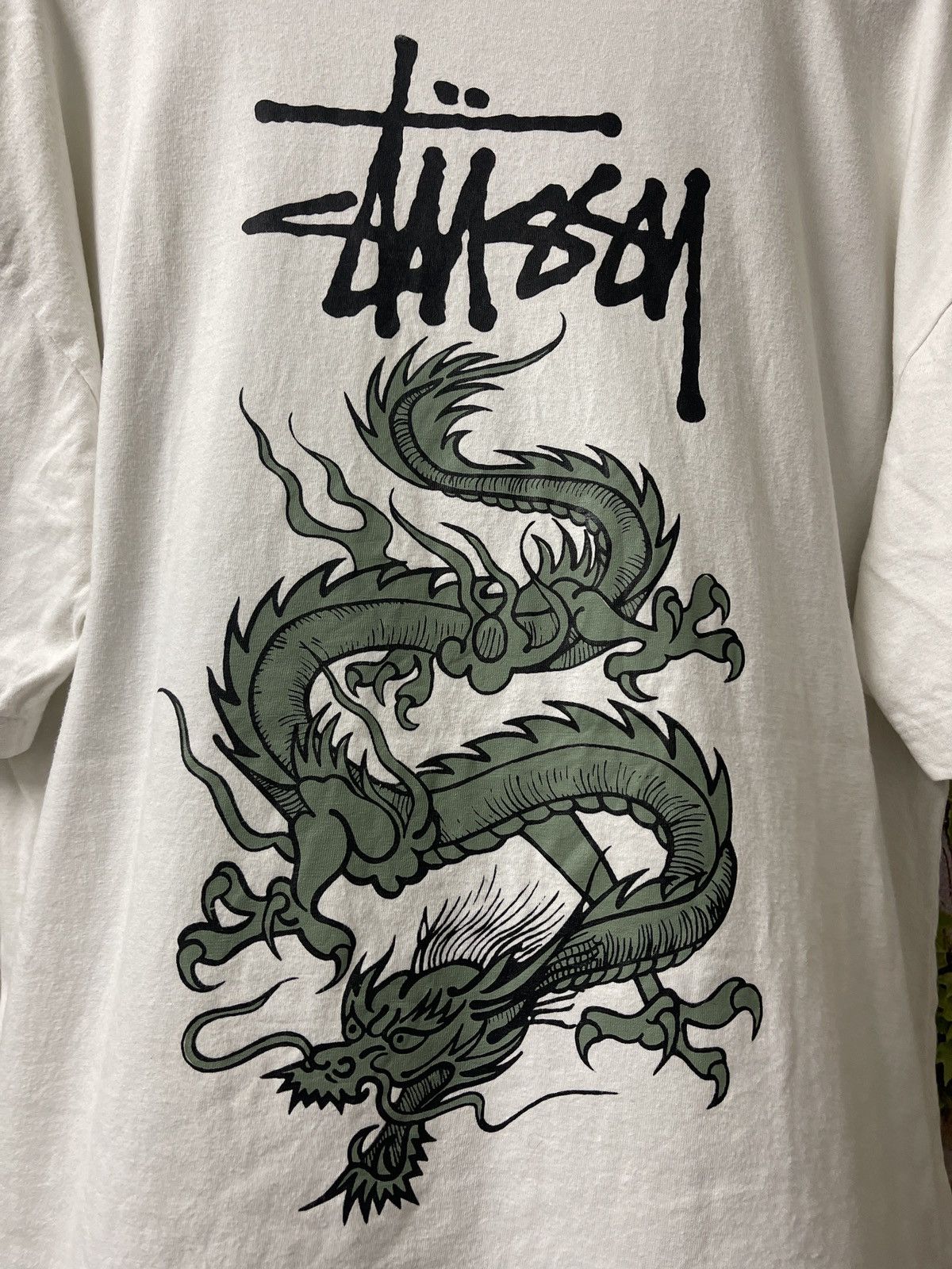 Vintage VINTAGE STUSSY DRAGON TEE VERY RARE | Grailed