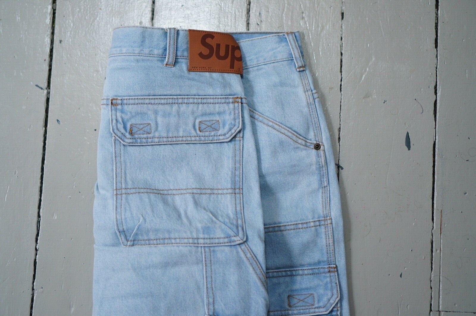 Supreme Supreme 2022 Double Knee Utility Denim Jeans | Grailed