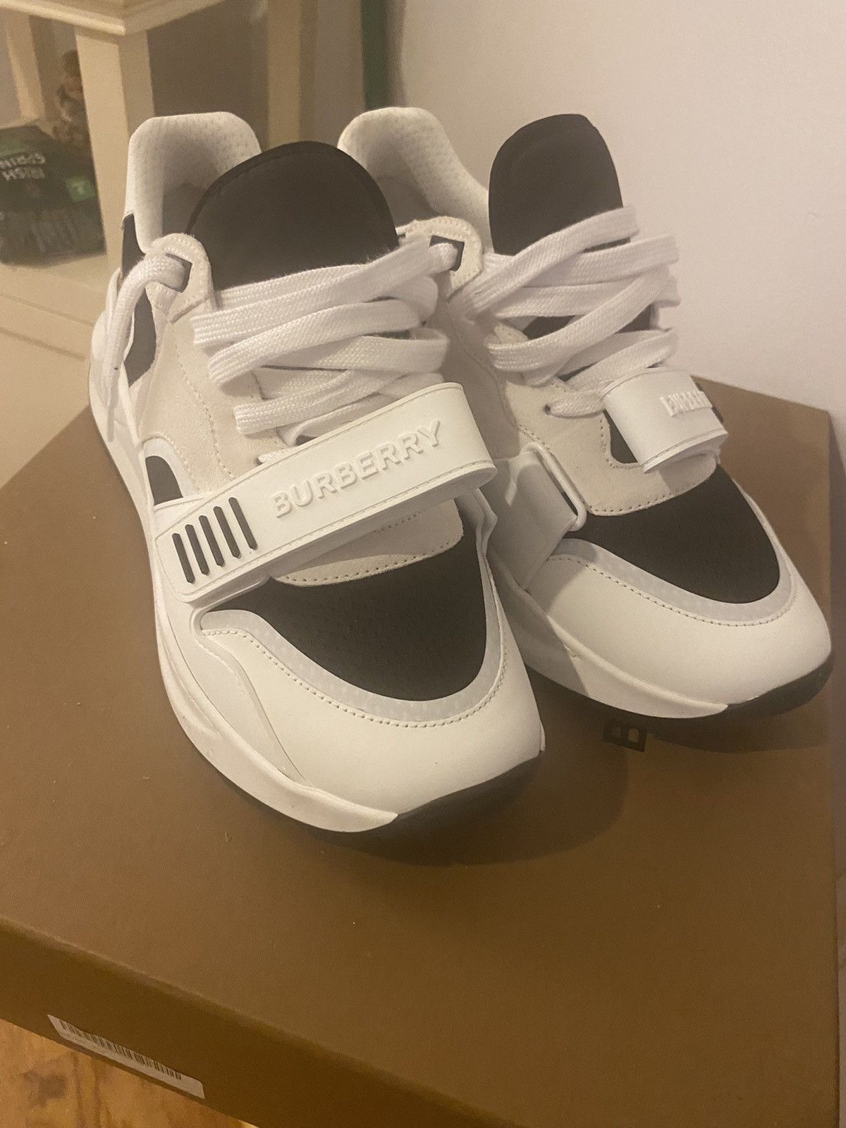 Burberry Last drop! Burberry Regis sneakers | Grailed