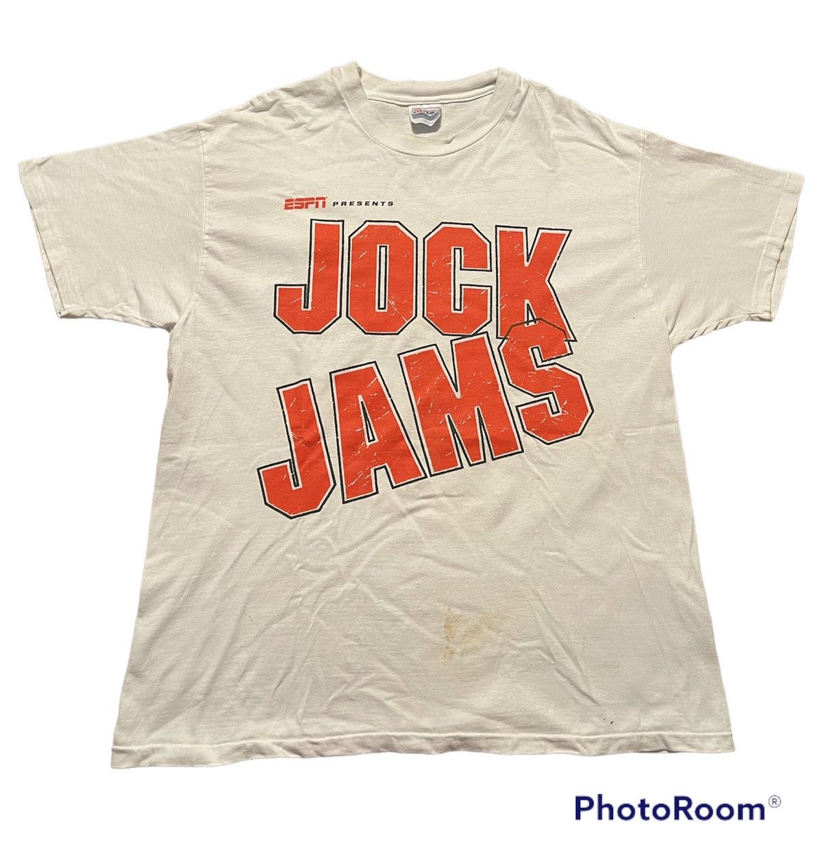 Vintage Vintage 90s ESPN Jock Jams Shirt XL Tommy Boy Records XL | Grailed