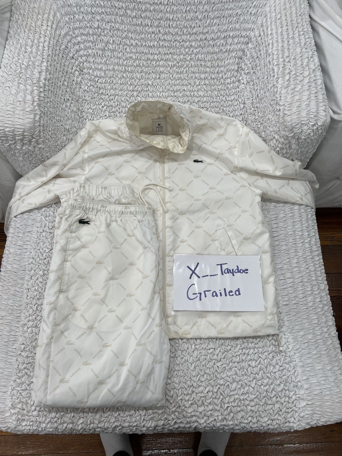 Lacoste Full Lacost Live Limited Track Suit Unisex | Grailed