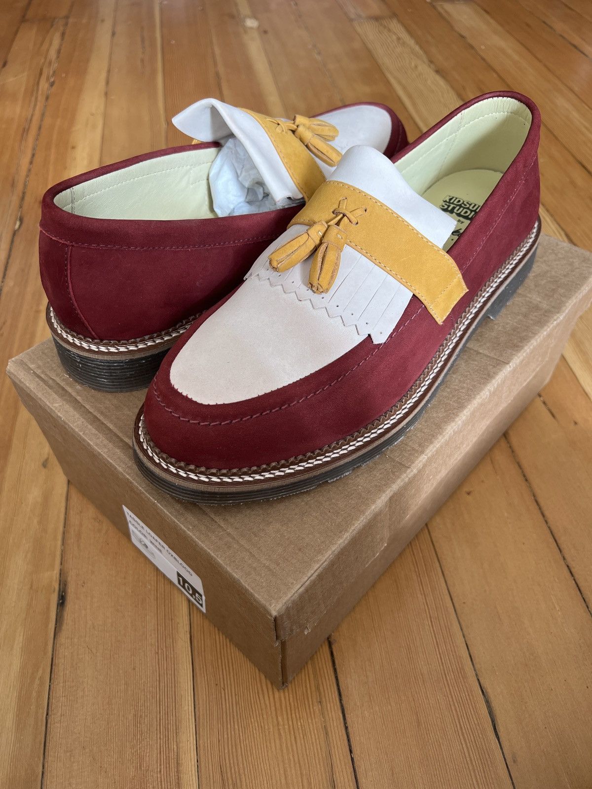 Kidsuper Studios KidSuper x Cocker Shoes “Oxblood” loafer | Grailed