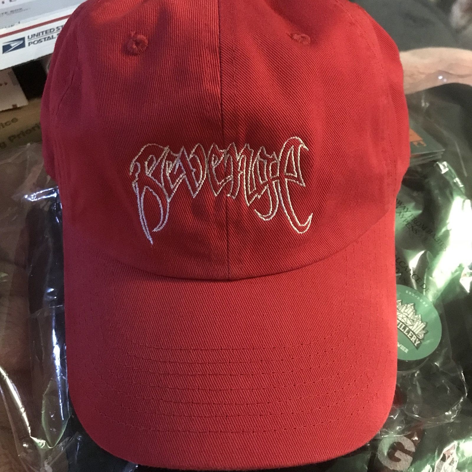 Revenge Red Revenge Logo Hat | Grailed