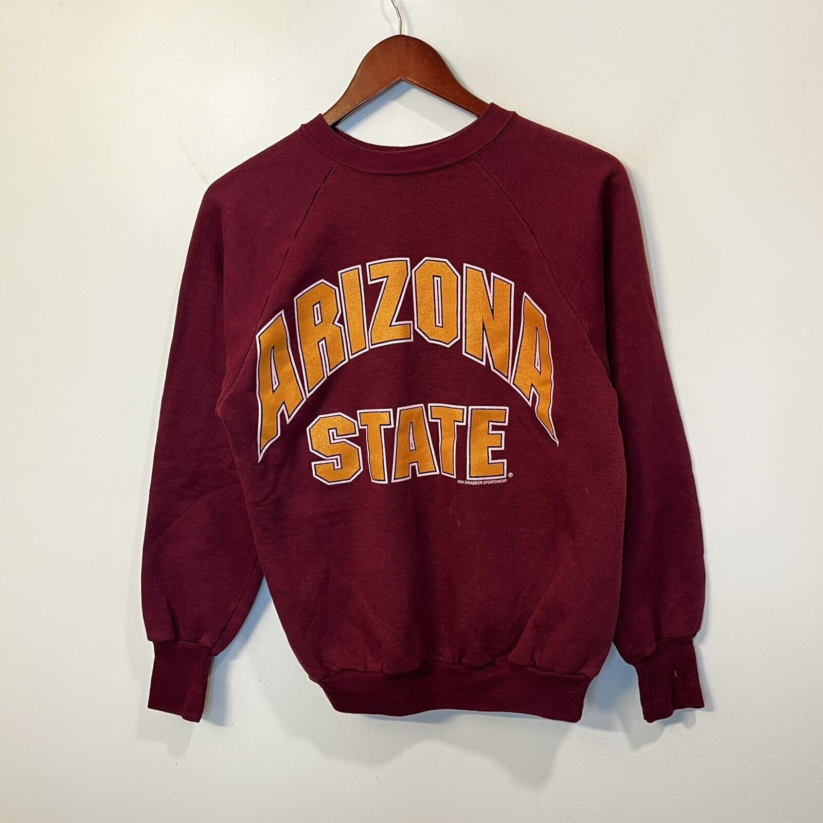 Vintage 80s Arizona State Sun Devils Made in USA Crewneck Sweater | Grailed