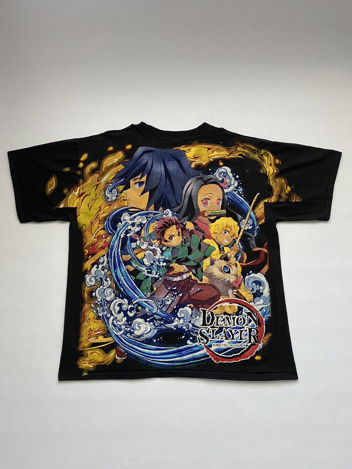 Custom Demon Slayer Anime Bootleg Shirt AOP XL | Grailed