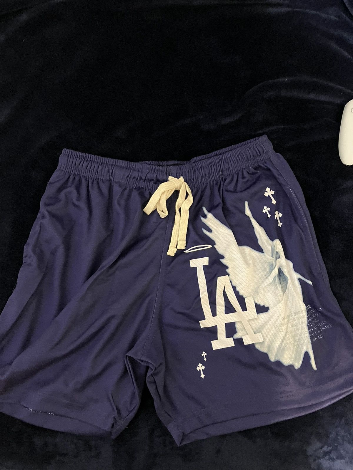 Streetwear Saint Potential LA Blue Mesh Shorts | Grailed
