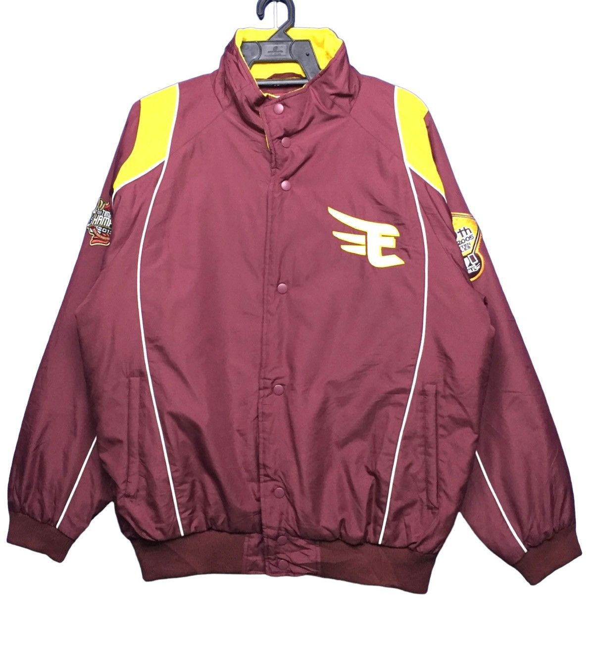 Japanese Brand × MLB Vintage Rakuten Eagles MLB Baseball Varsity Jacket ...