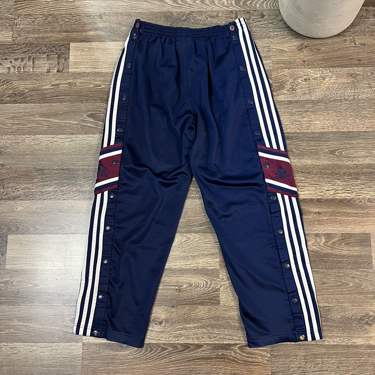 Adidas Vintage adidas tear away track pants | Grailed