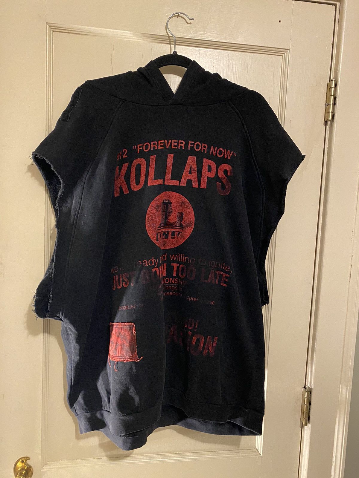 Raf Simons Raf Simons Kollaps Hoodie SS02 | Grailed