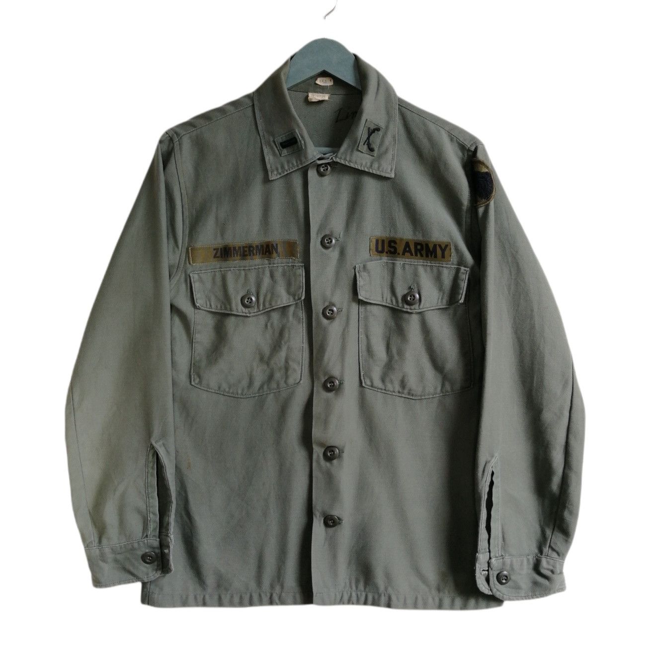 Vintage Vintage US Army Long Sleeve Shirt Button | Grailed
