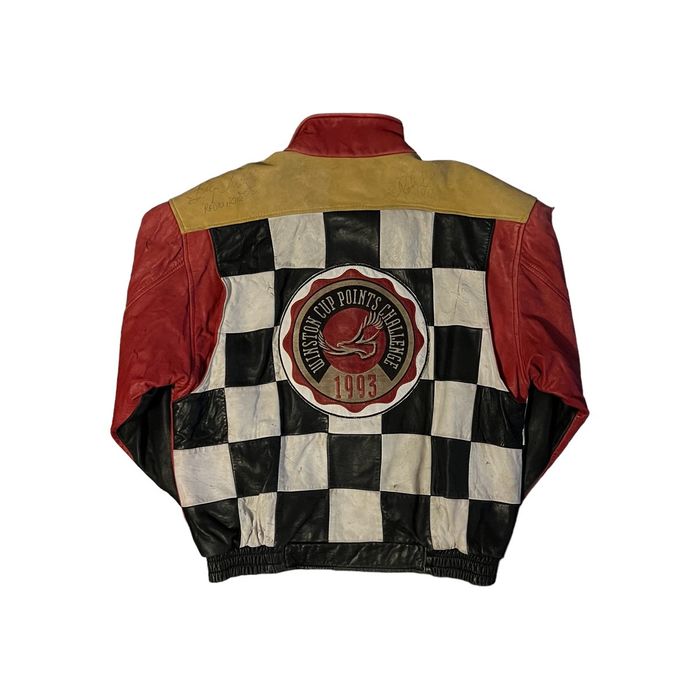 NASCAR Vintage 1993 Winston Cup Leather Jacket | Grailed