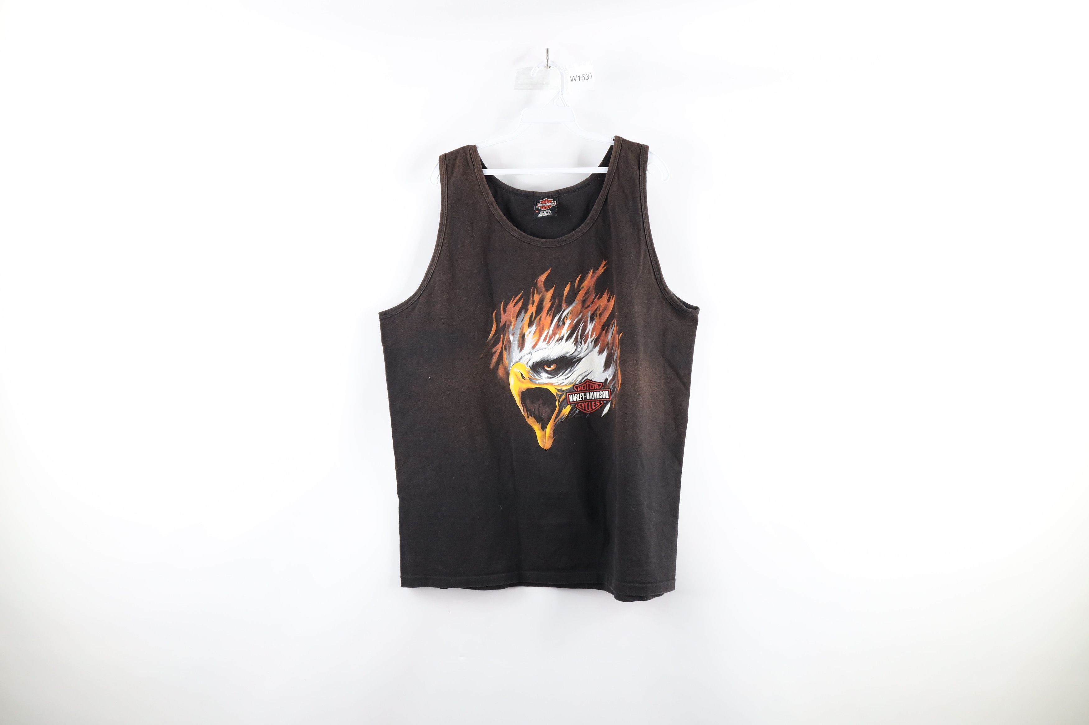 Harley Davidson × Vintage Vintage Harley Davidson Eagle Fire Flames ...