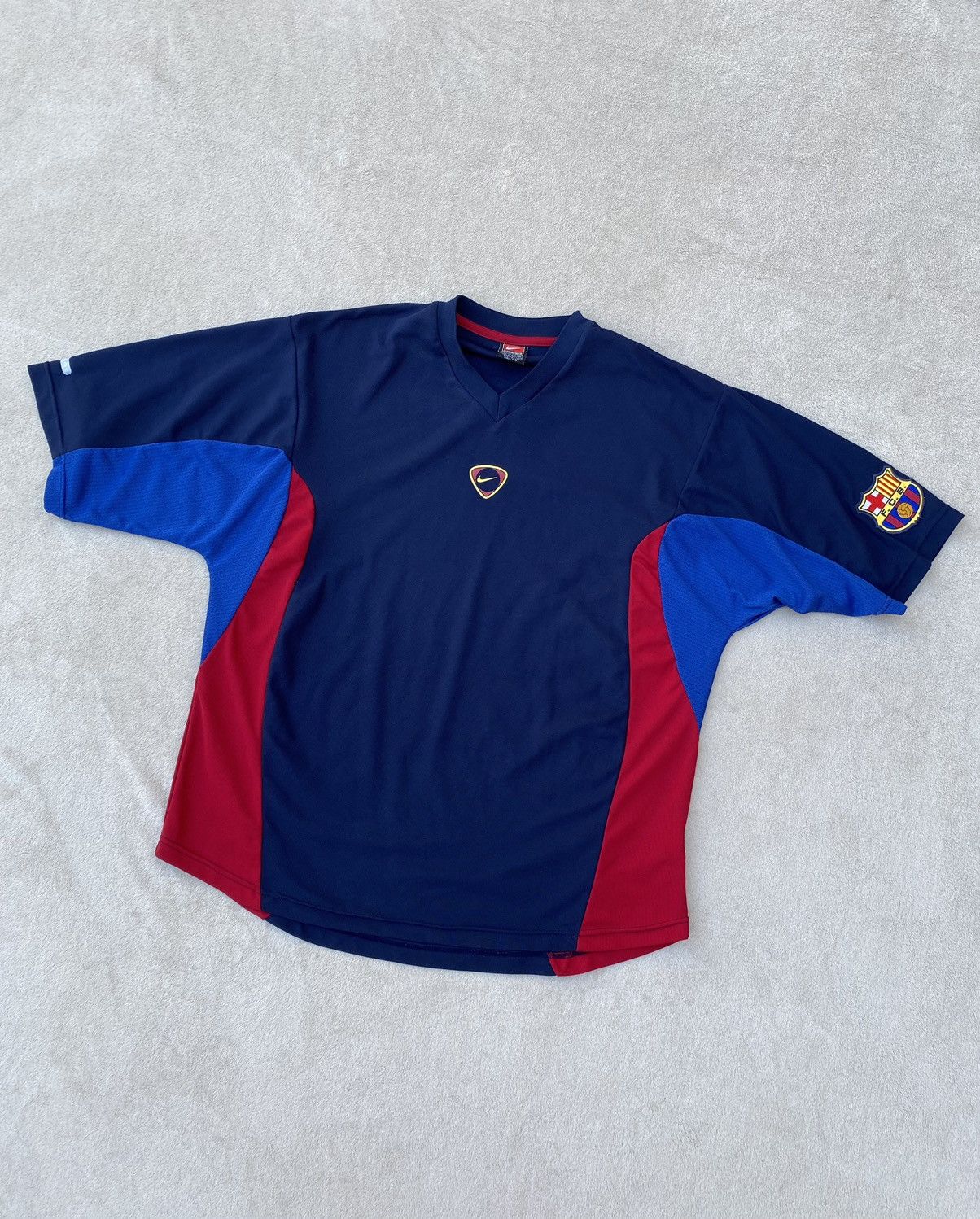Nike FC Barcelona FCB Barca Vintage Nike Authentic Soccer Jersey | Grailed