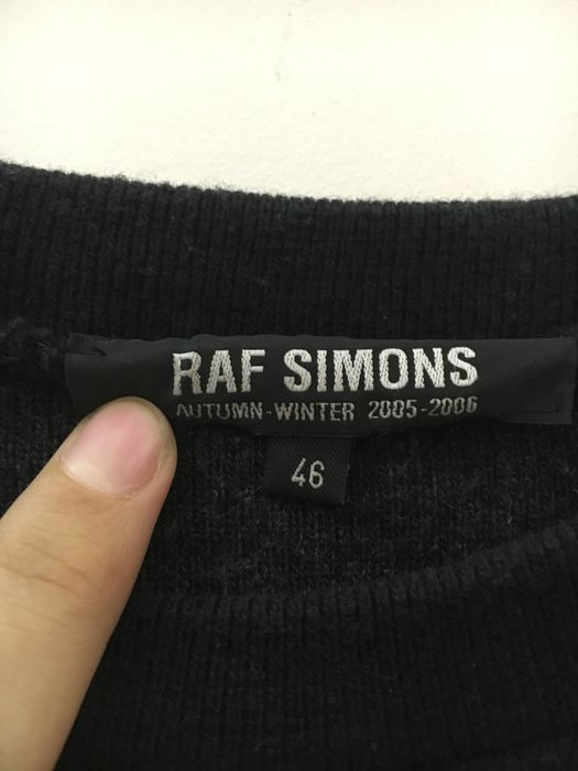 Raf Simons Poltergeist Sweater AW05 | Grailed