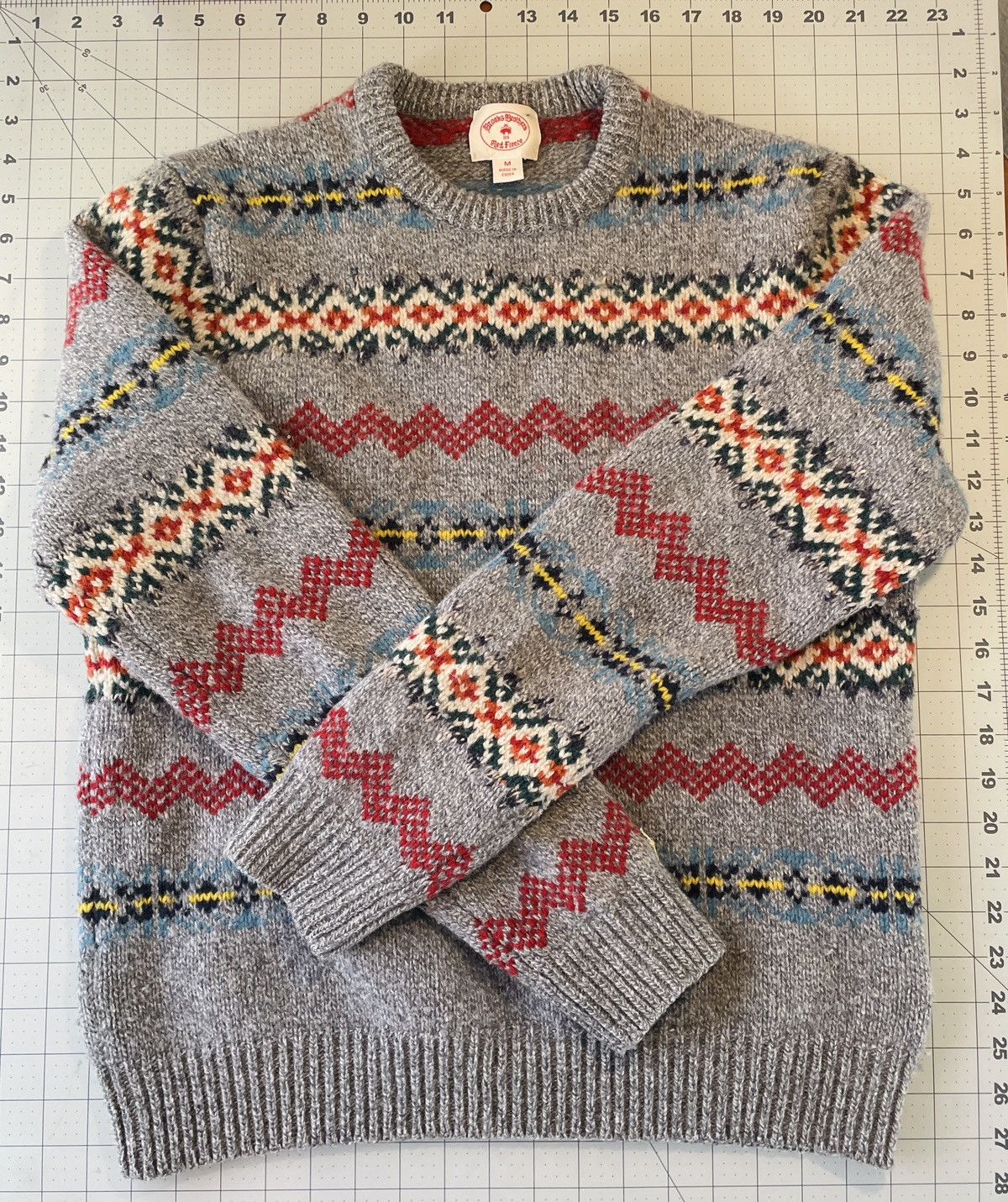 Brooks Brothers Brooks Brothers | Red Fleece Label | Fair Isle Wool ...