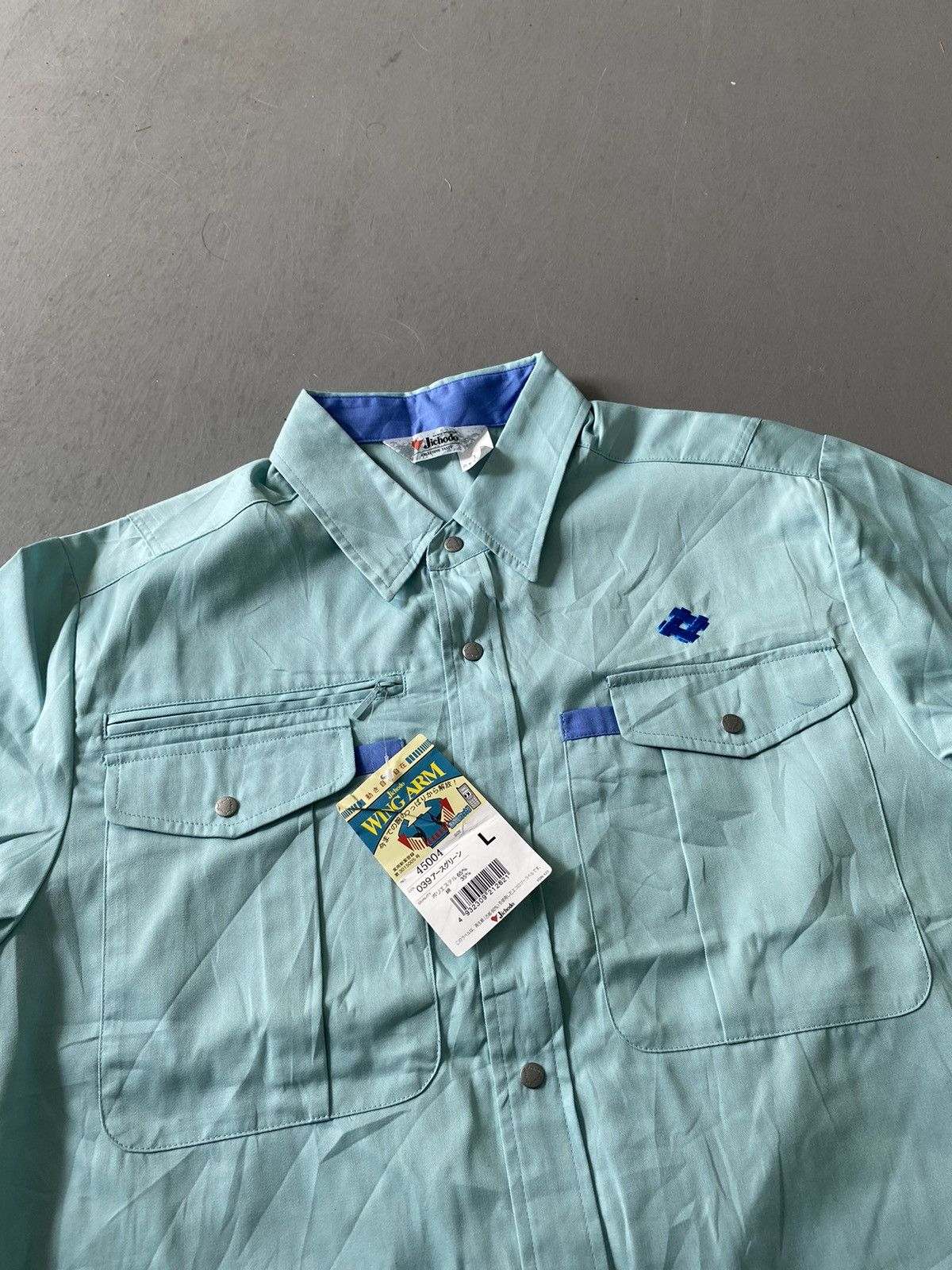 Japanese Brand × Streetwear × Vintage Vintage ‘96 Jichodo Wingarm Japan Work Wear Jacket | Grailed