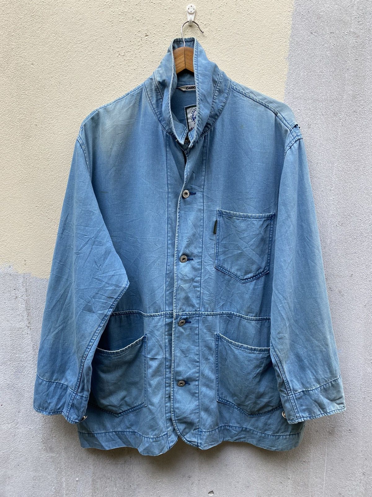 Nigel Cabourn Nigel Cabourn jeans Multipocket Blue Jackets | Grailed
