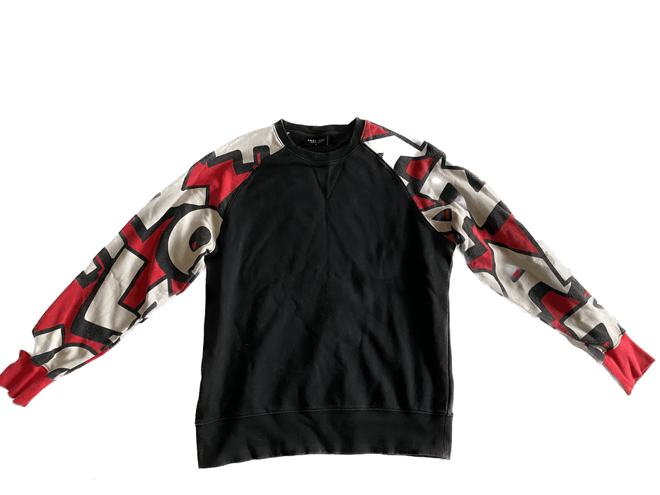 Lazy Oaf Lazy Oaf Cartoon Logo Sleeves Sweatshirt | Grailed