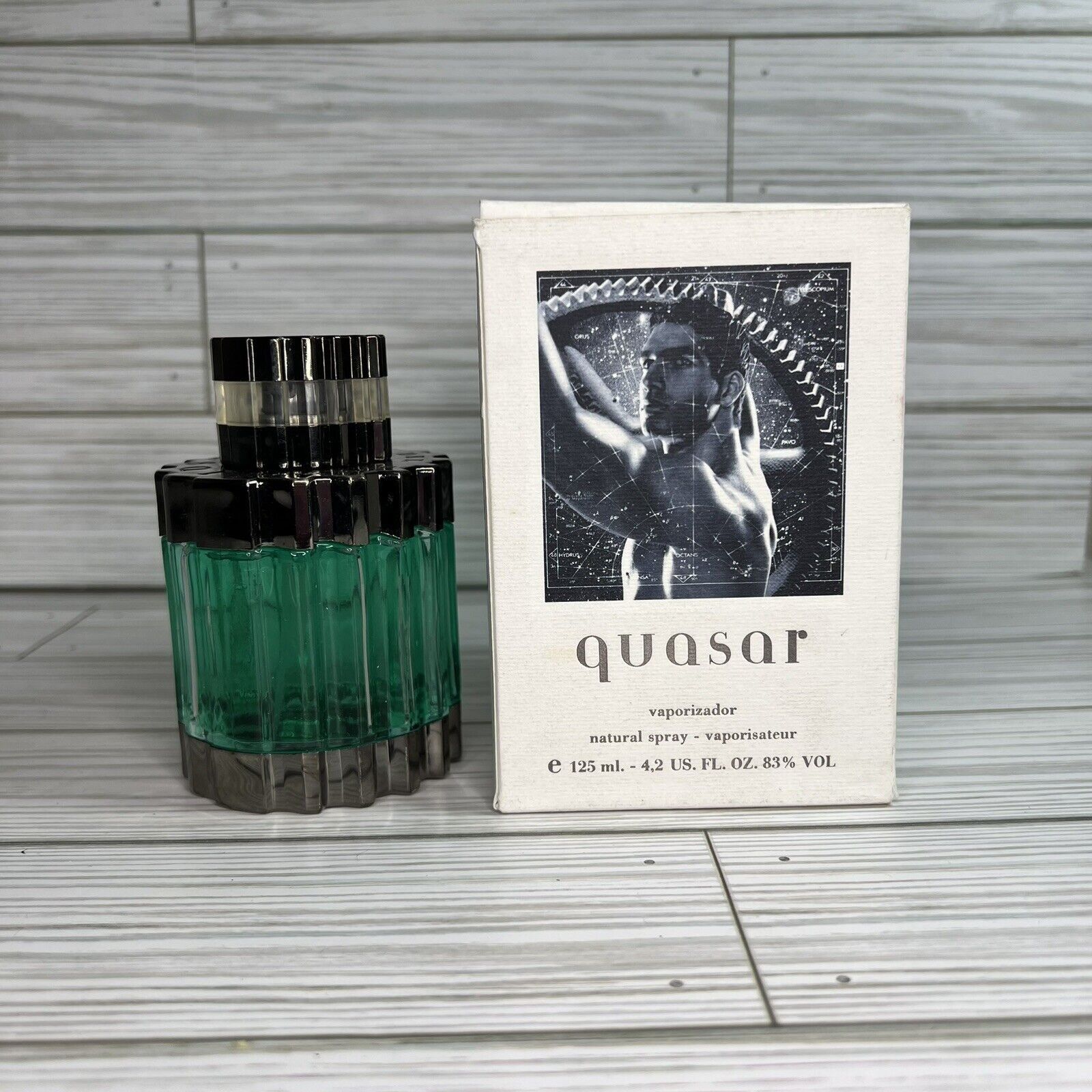 Vintage J DEL POZO QUASAR EAU DE TOILETTE NATURAL SPRAY 125 ML/4.2 F ...