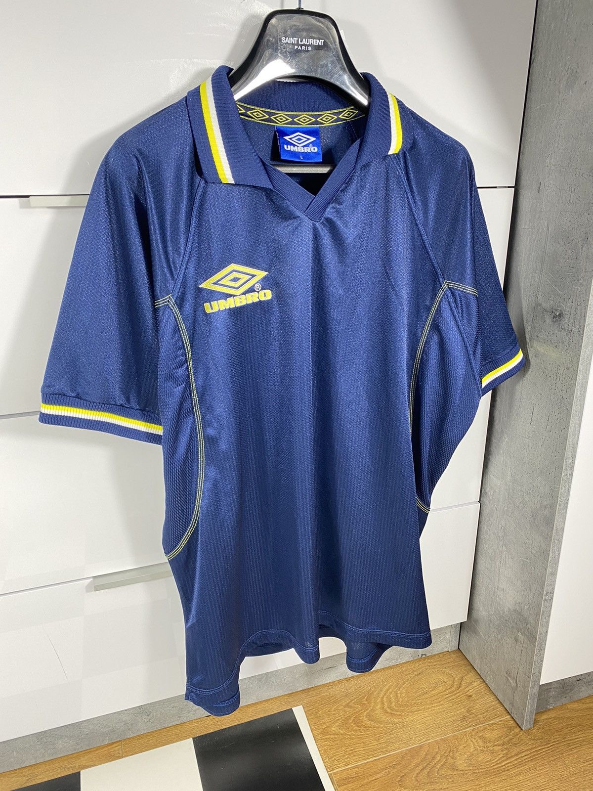 Vintage BLOKECORE Vintage Umbro Football Jersey | Grailed