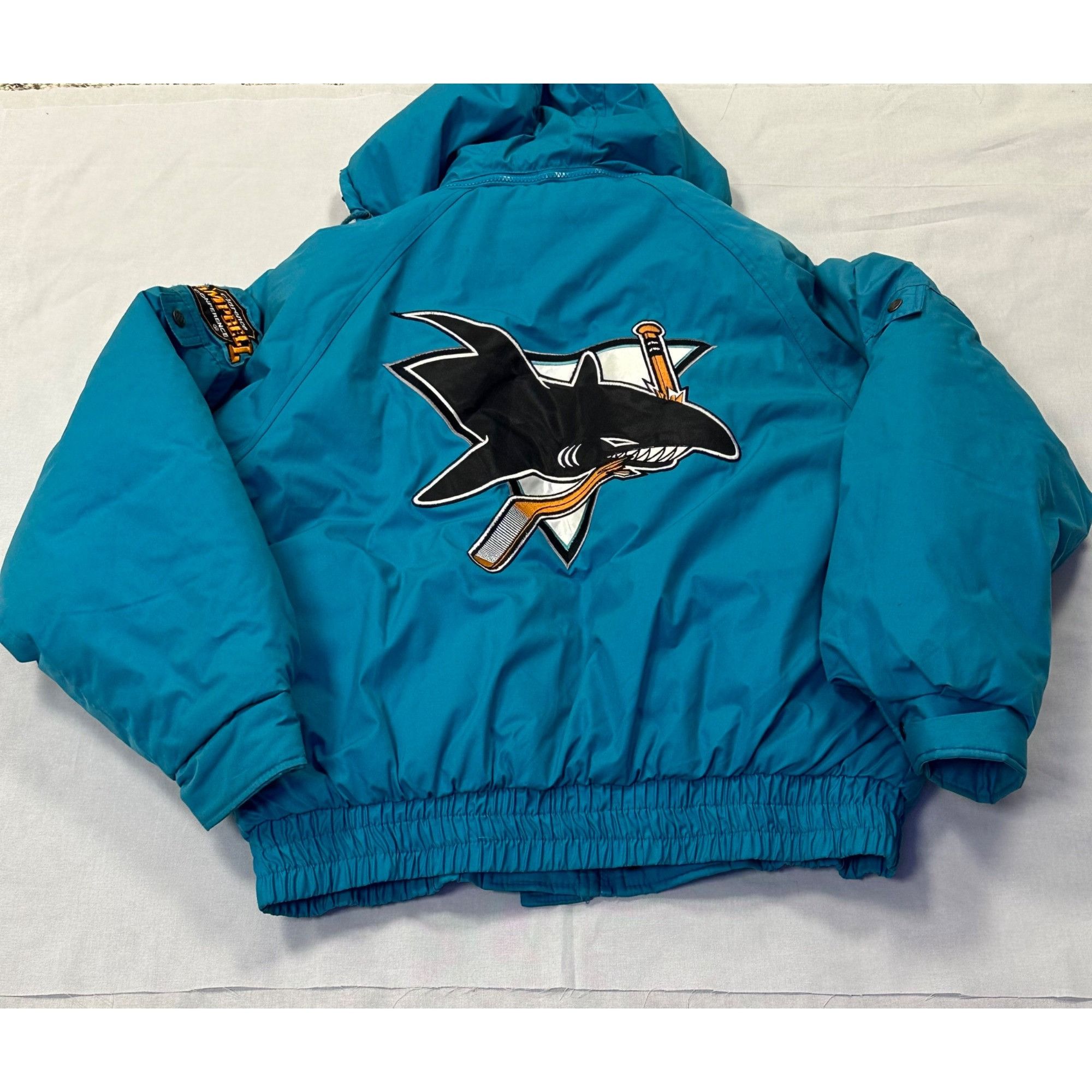 NFL × Starter San Jose Sharks NHL Pro Player Jacket | Grailed