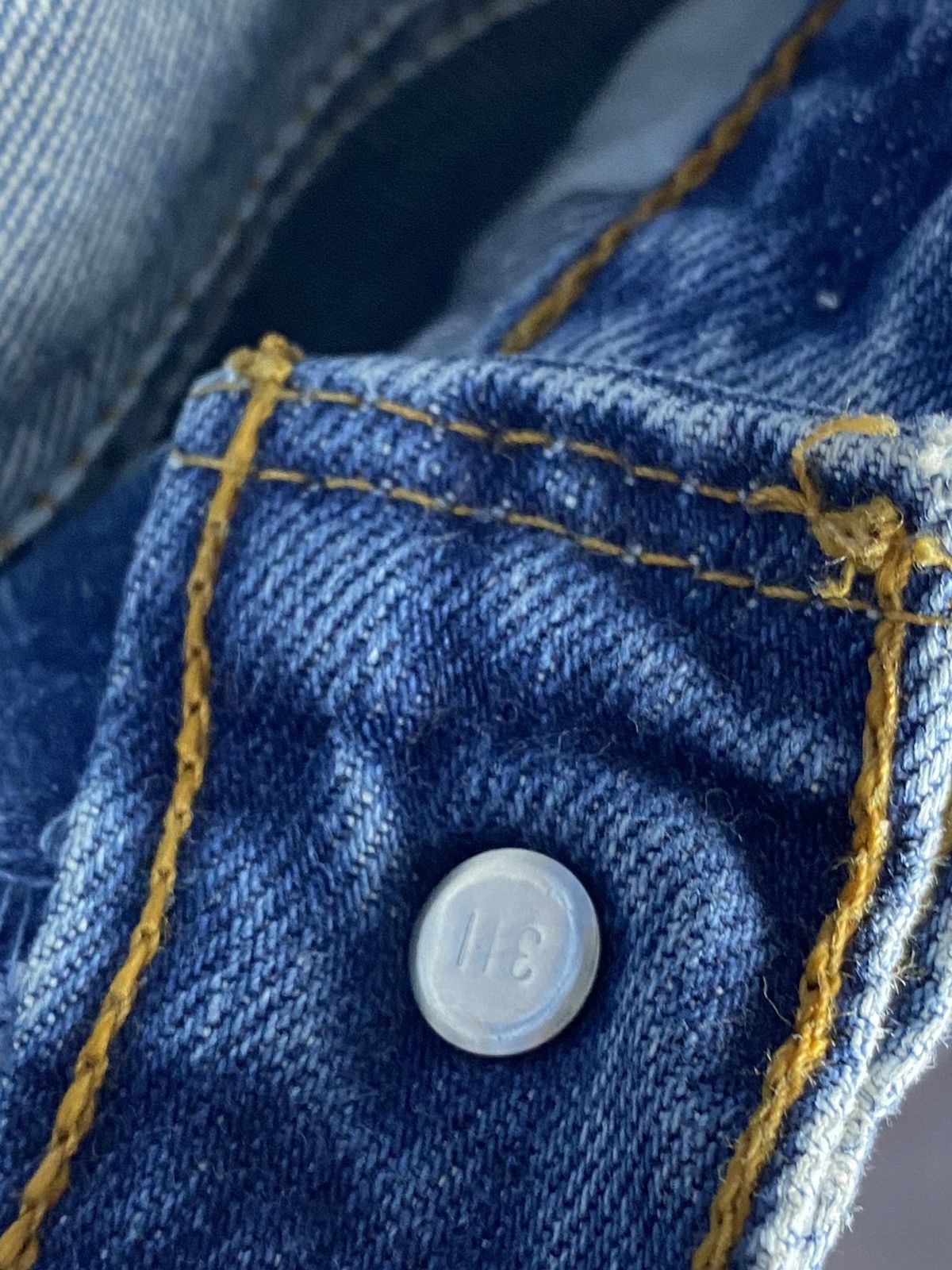 Vintage SEXY AF 90s Flared Levi's Custom Bootcut Jeans Denim | Grailed