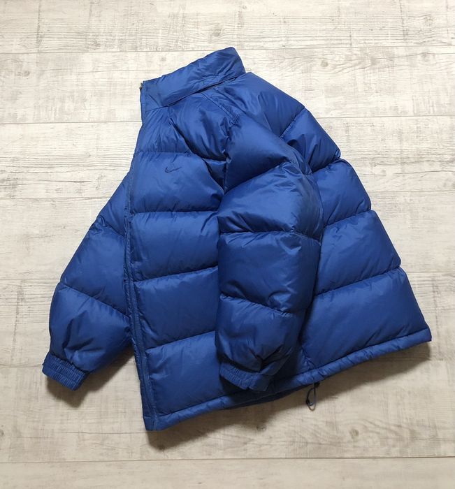 Nike Vintage Y2K Nike Nylon Drill Puffer Jacket | Grailed