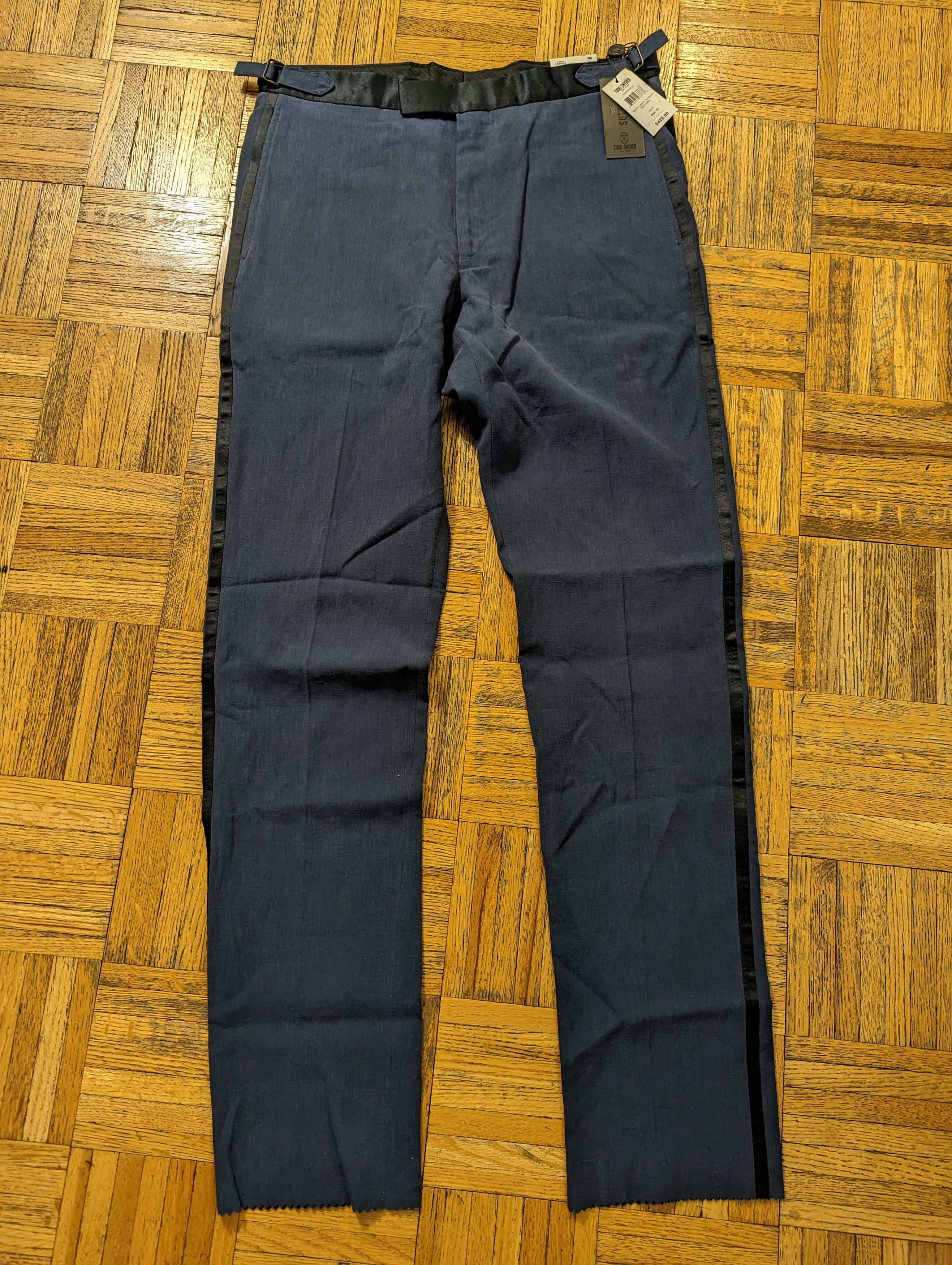 Todd Snyder Linen tuxedo pants, made in USA, new with tags | Grailed