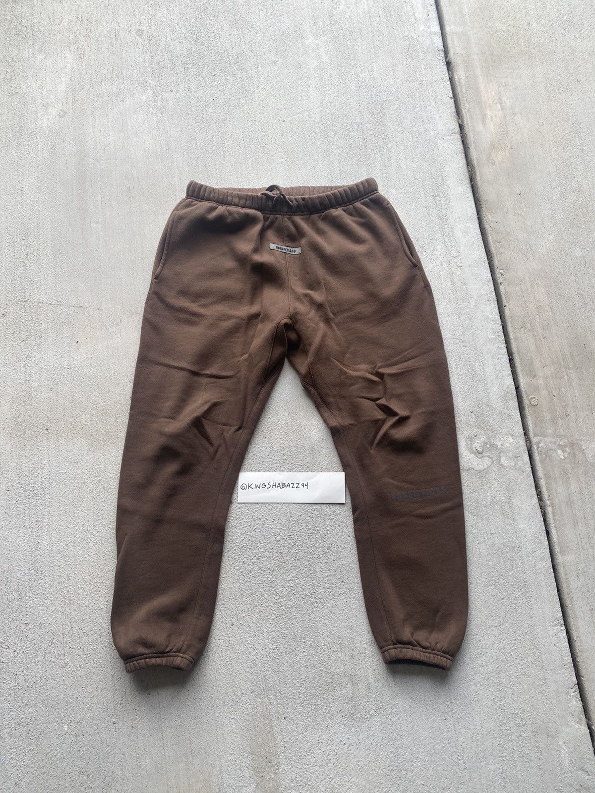 Essentials × Fear of God FEAR OF GOD ESSENTIALS SSENSE EXCLUSIVE BROWN ...