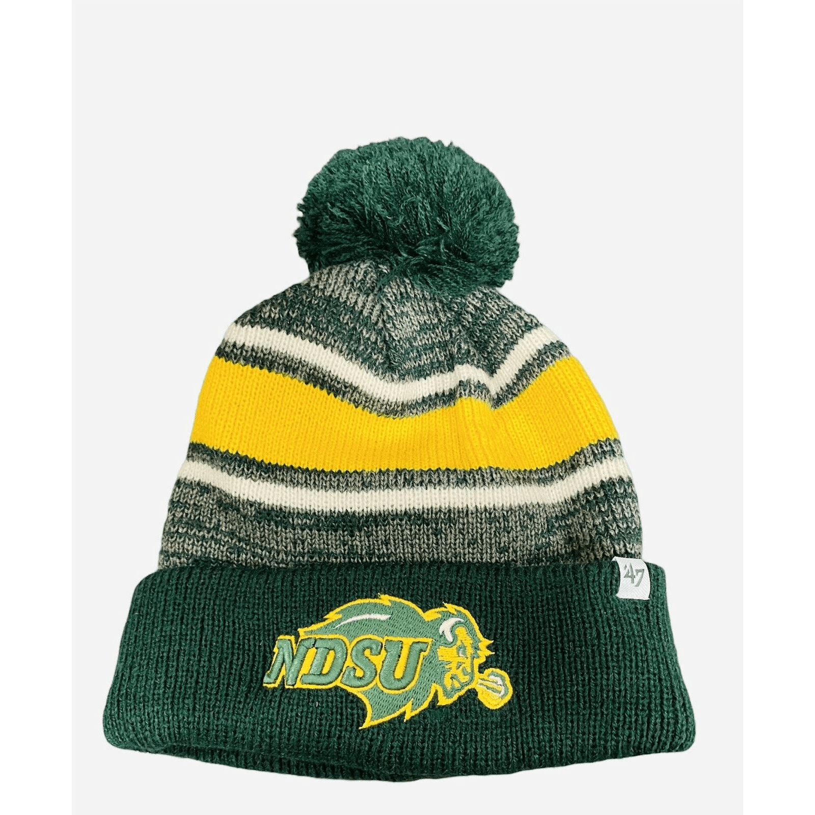 47 Brand North Dakota State Bison NDSU Cuffed Knit Beanie Hat | Grailed