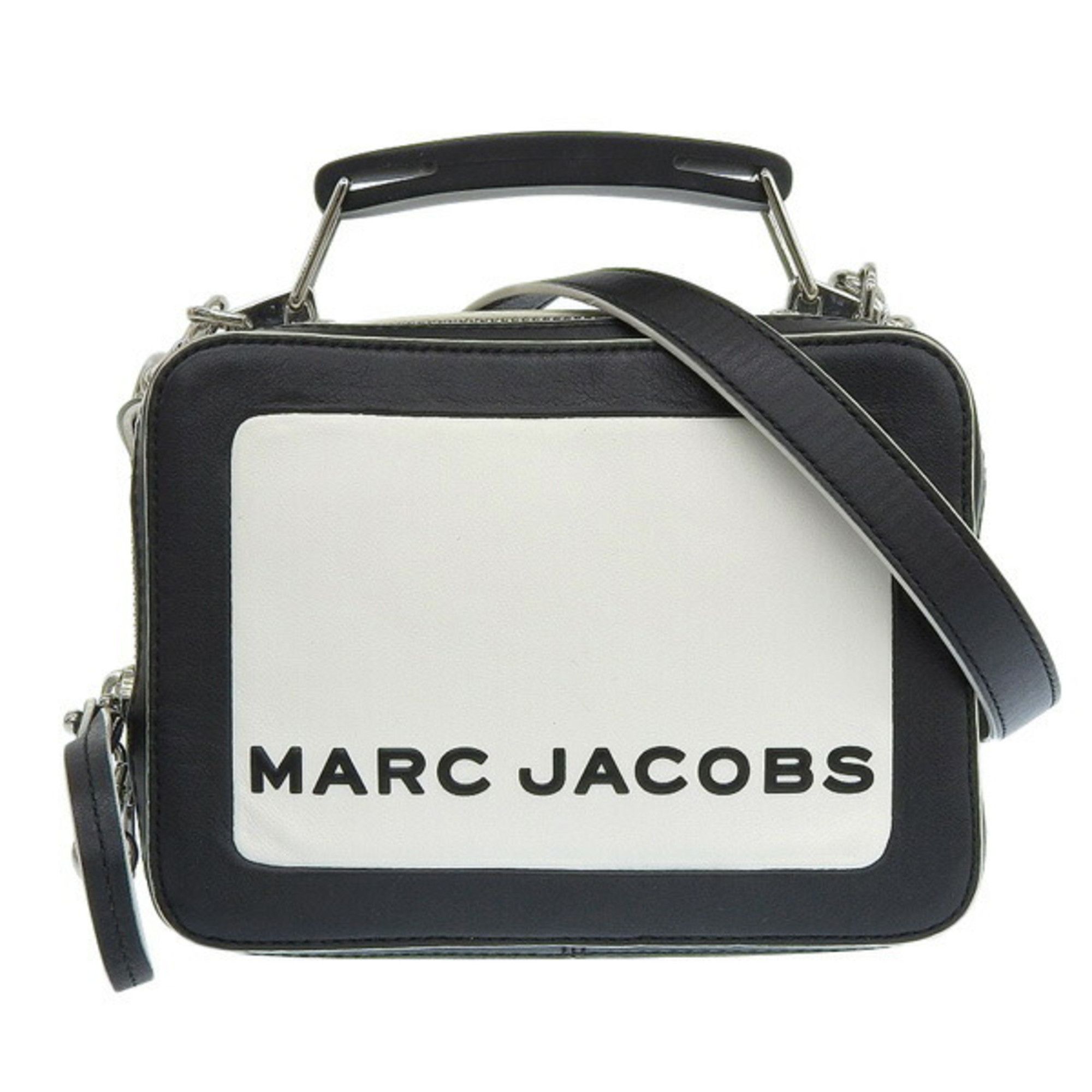Marc Jacobs MARC JACOBS mark Jacobs leather textured box shoulder bag ...
