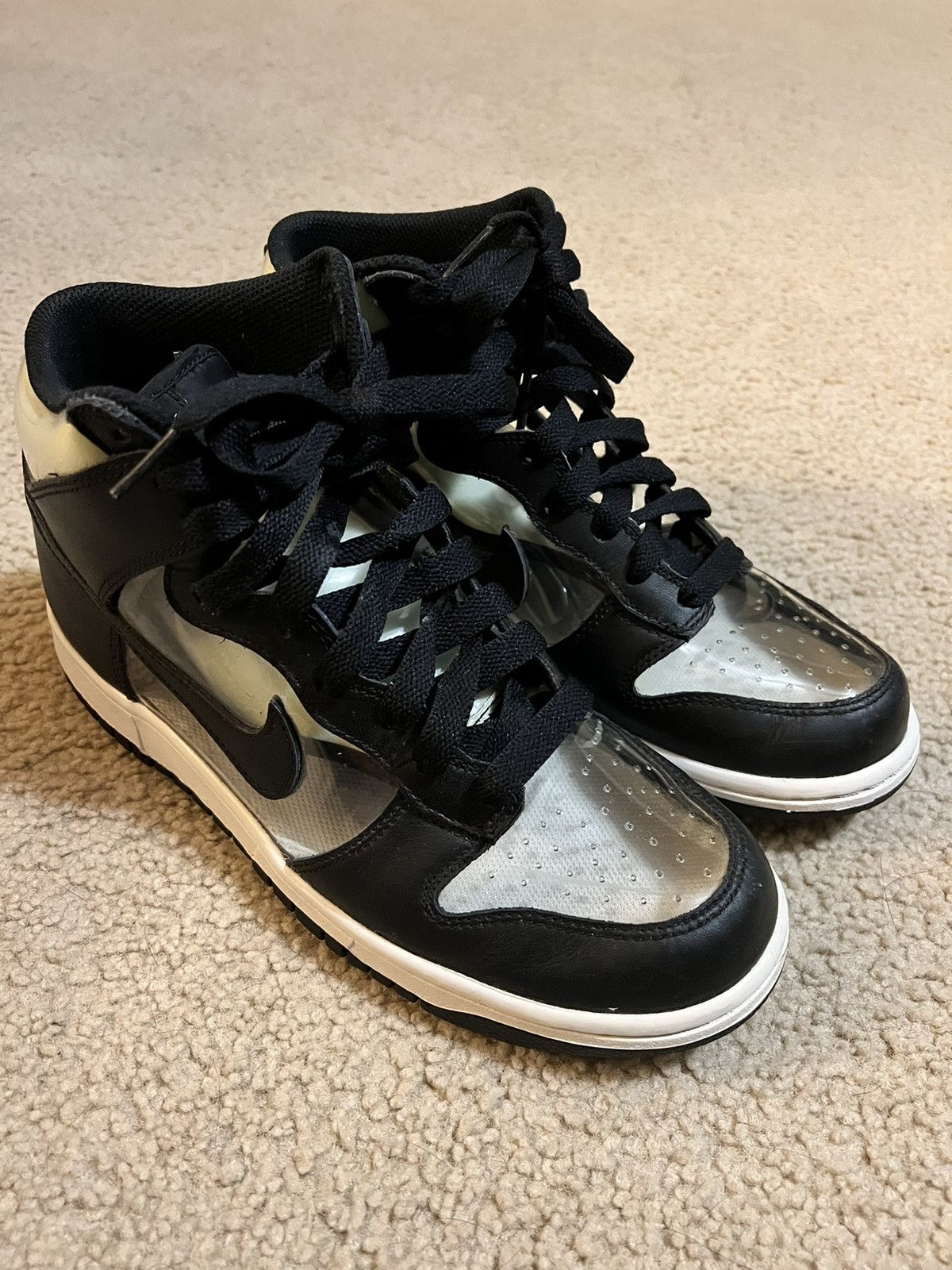 Comme des Garcons × Nike Nike x CDG Dunk Clear | Grailed