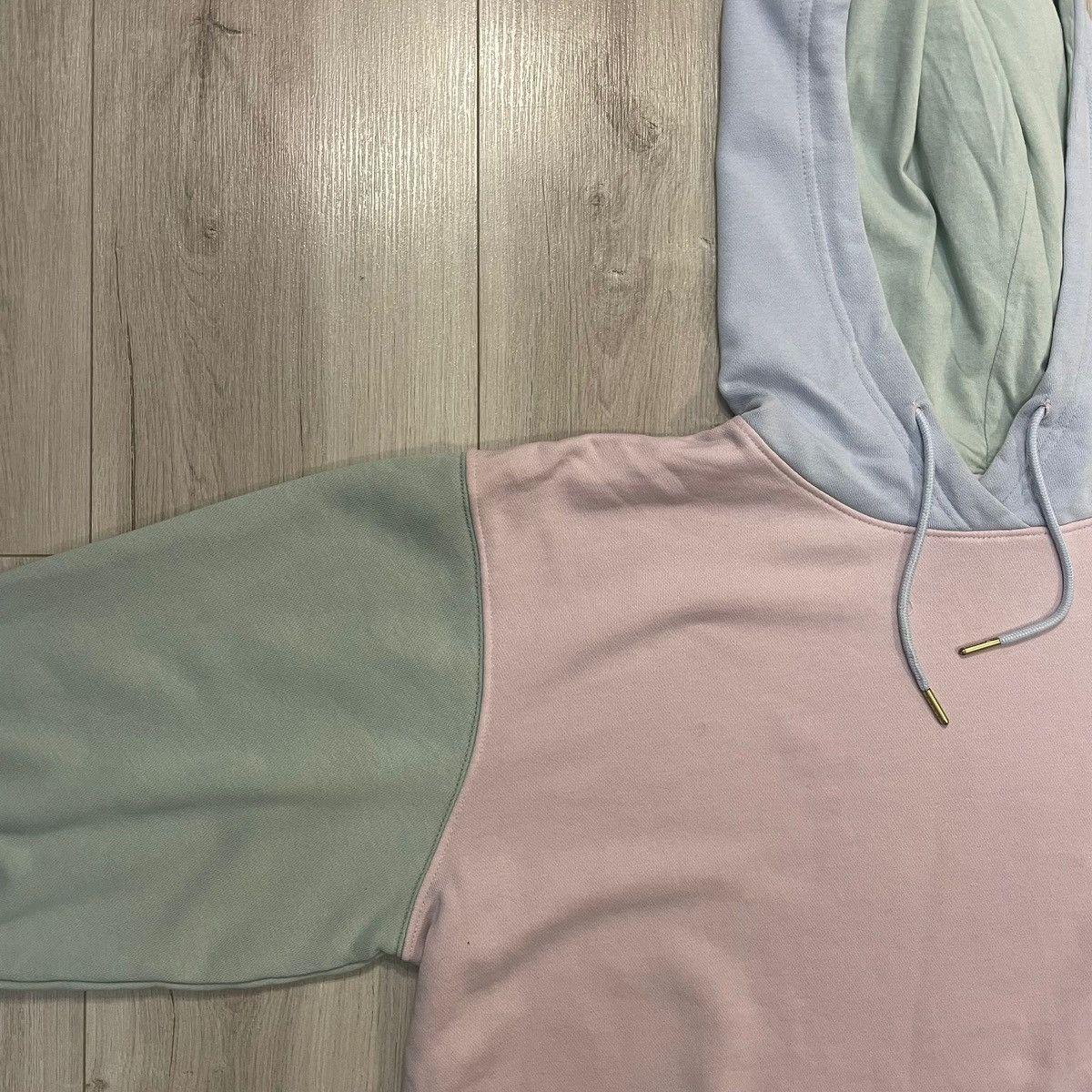 Nike Nike hoodie mini metallic swoosh pastel colour oversized | Grailed