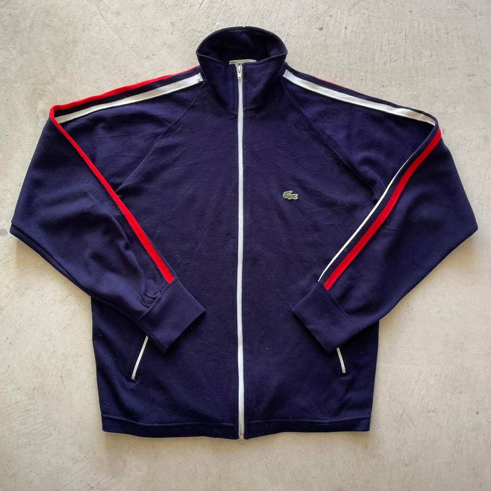 Lacoste Vintage 90s Lacoste Zip Up Jacket | Grailed