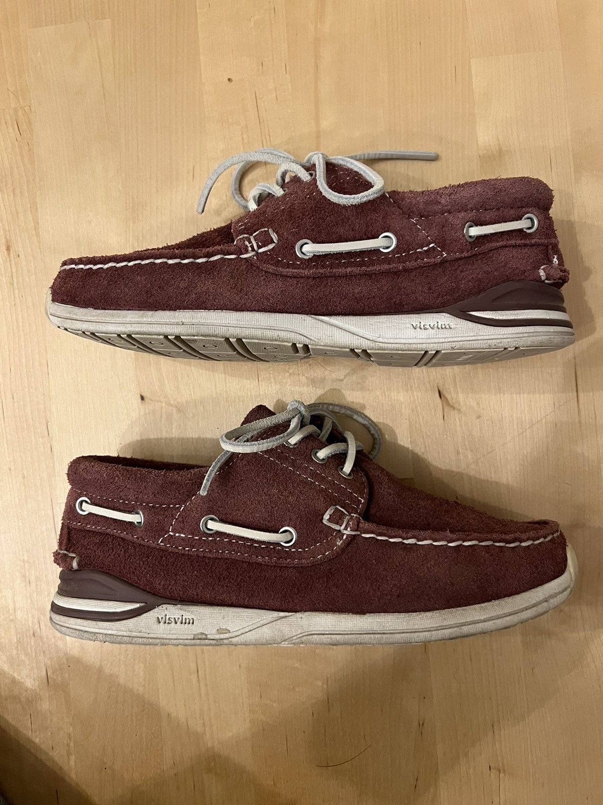 Visvim Suede Hockney-Folk | Grailed