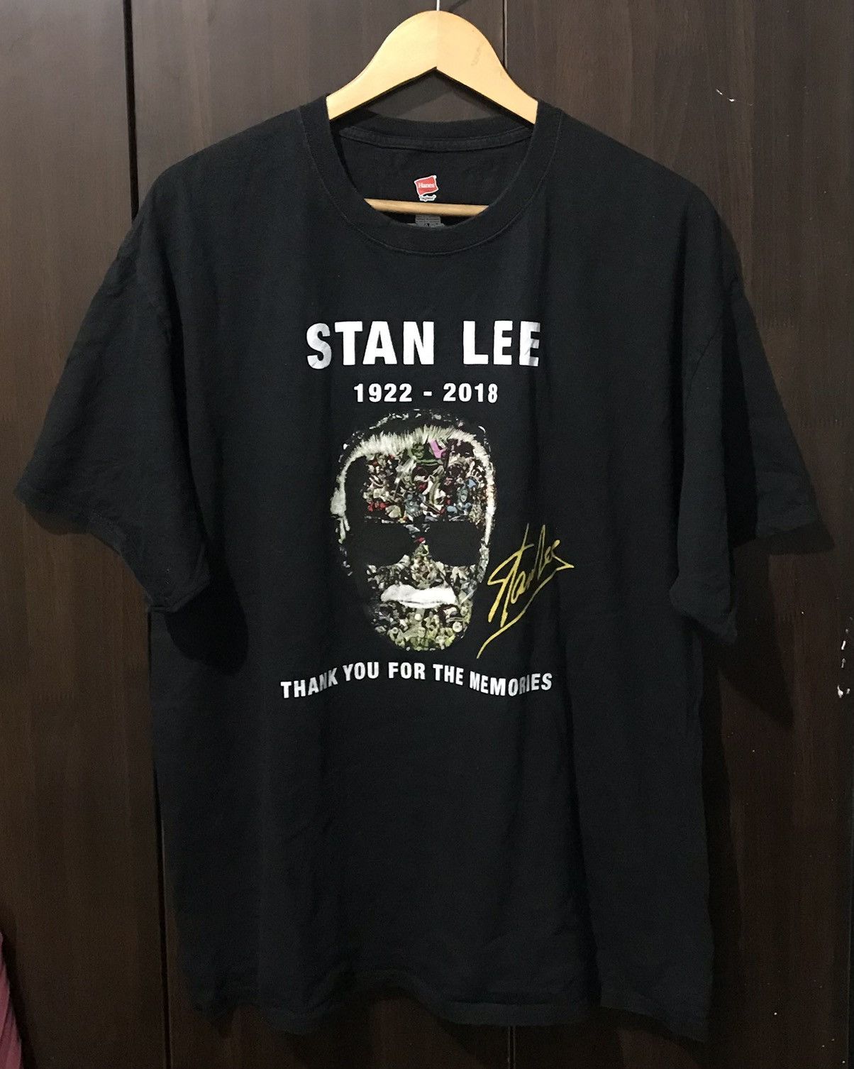 Cartoon Network × Marvel Comics Stan Lee 1922-2018 Memories Tshirt ...