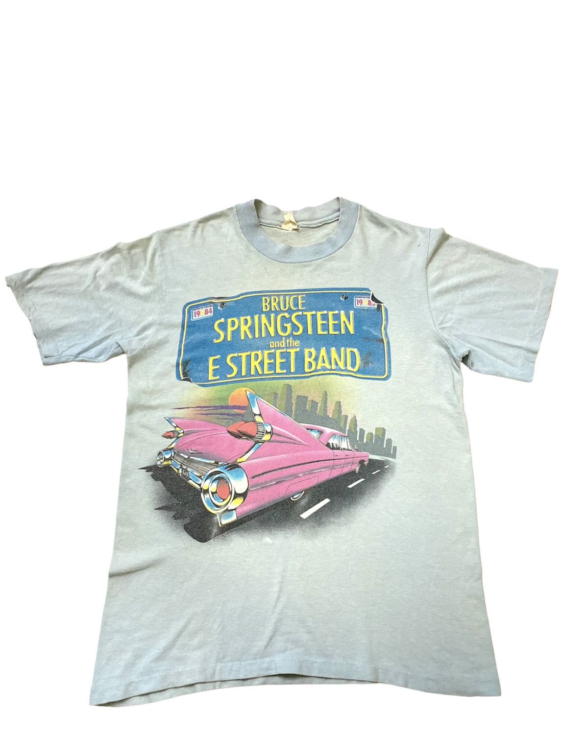 Band Tees × Tour Tee × Vintage 🔥RARE🔥Vintage 80s Bruce Springsteen and ...