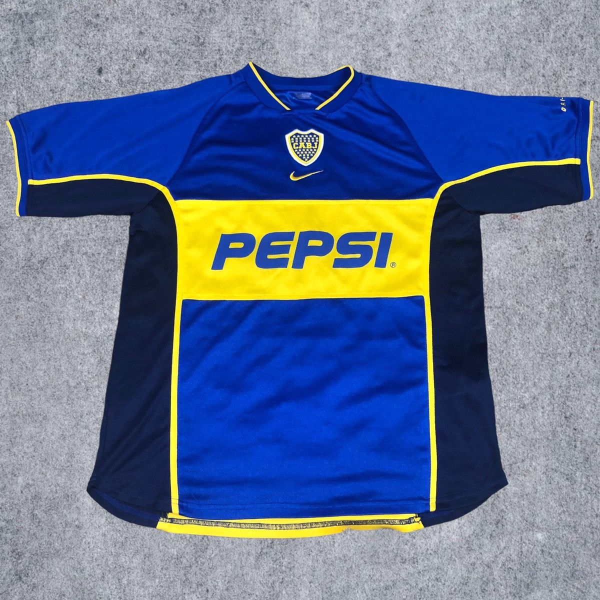 Nike 2002 Boca Juniors Pepsi Nike Home Jersey Adult Size Medium | Grailed