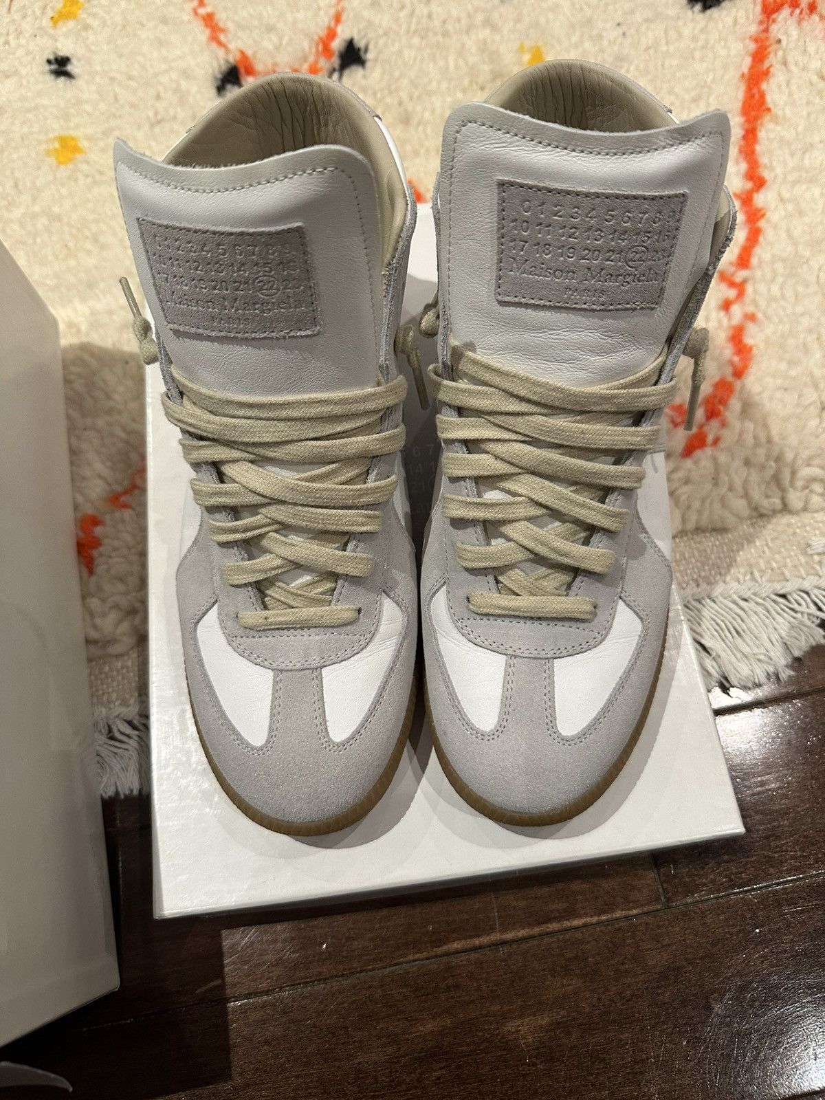 Maison Margiela Maison Margiela Replica “GAT” High Top sneakers | Grailed