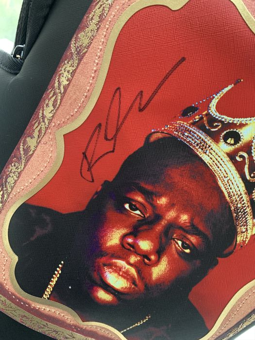 Sprayground SIGNED by Barron Claiborne - Biggie Sprayground backpack ...