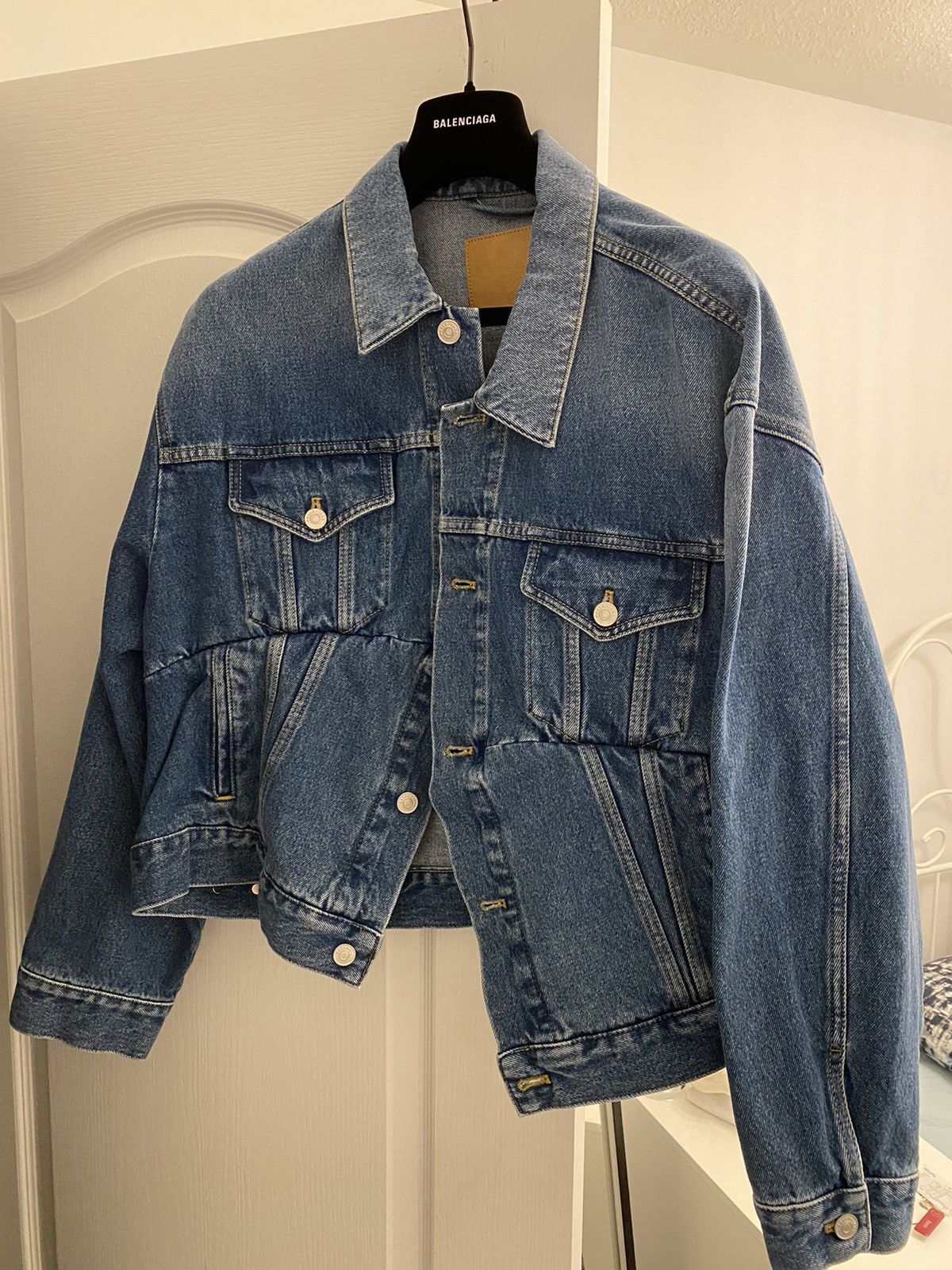 Balenciaga Balenciaga swing denim jacket | Grailed